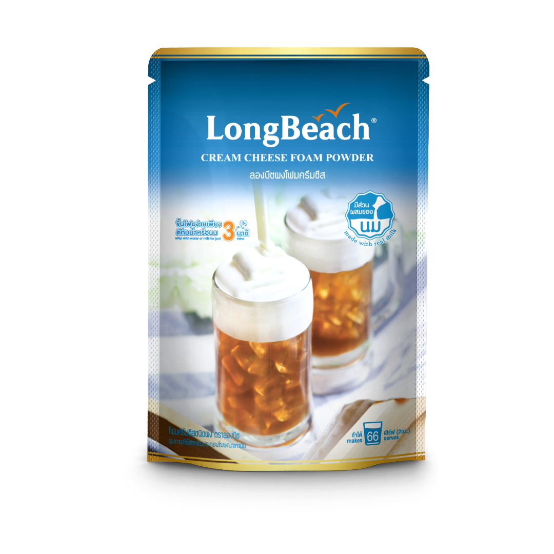 LongBeach Cheese Foam Powder Powder 400 g - DrinkSupplyZone